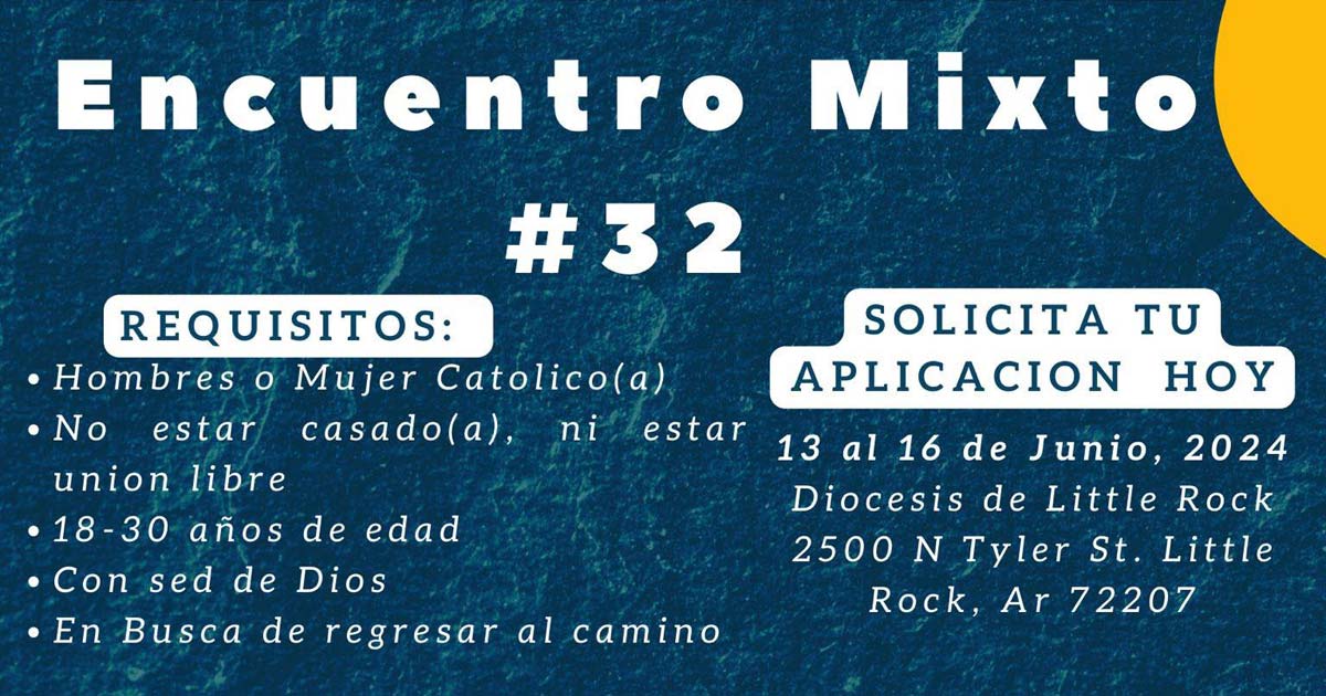 EPJ #32 for young adults to be June 13-16 | DOLR.org