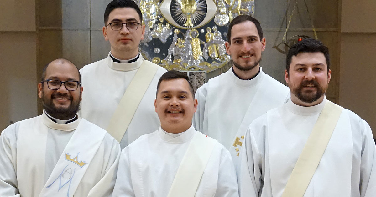 Five men to be ordained priests May 29 | DOLR.org