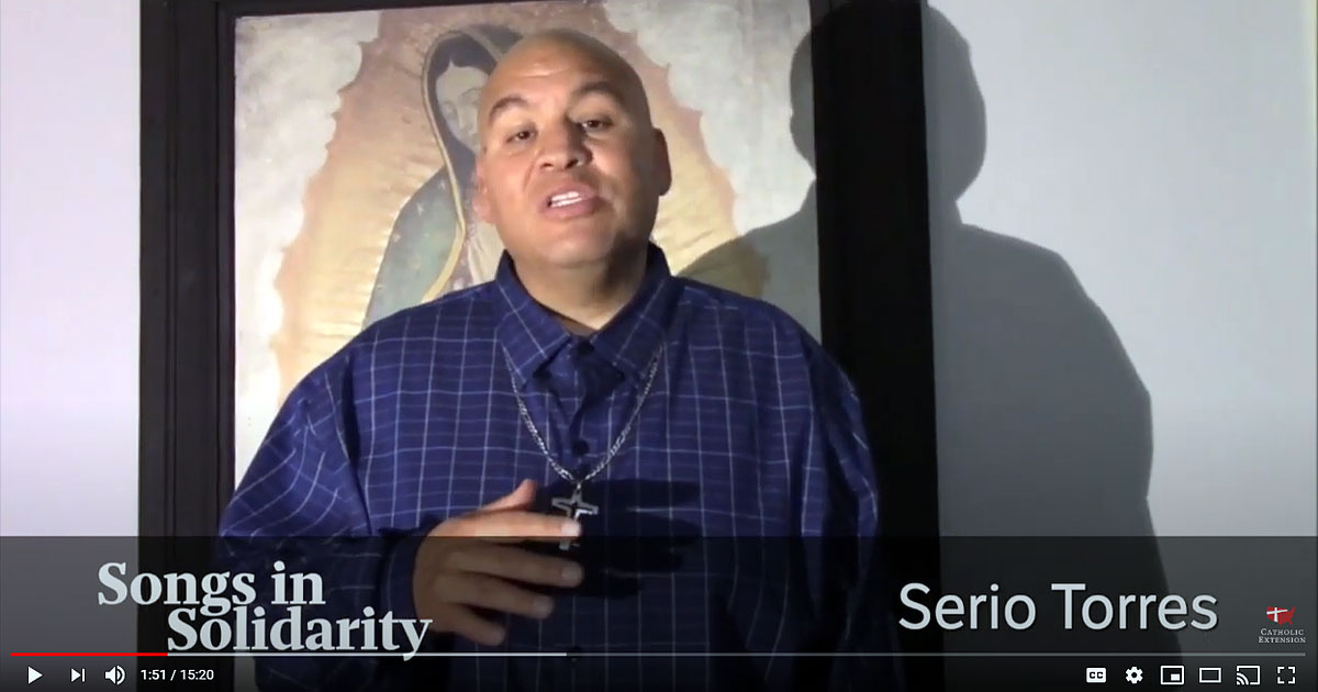 Torres raps for Catholic Extension series | DOLR.org