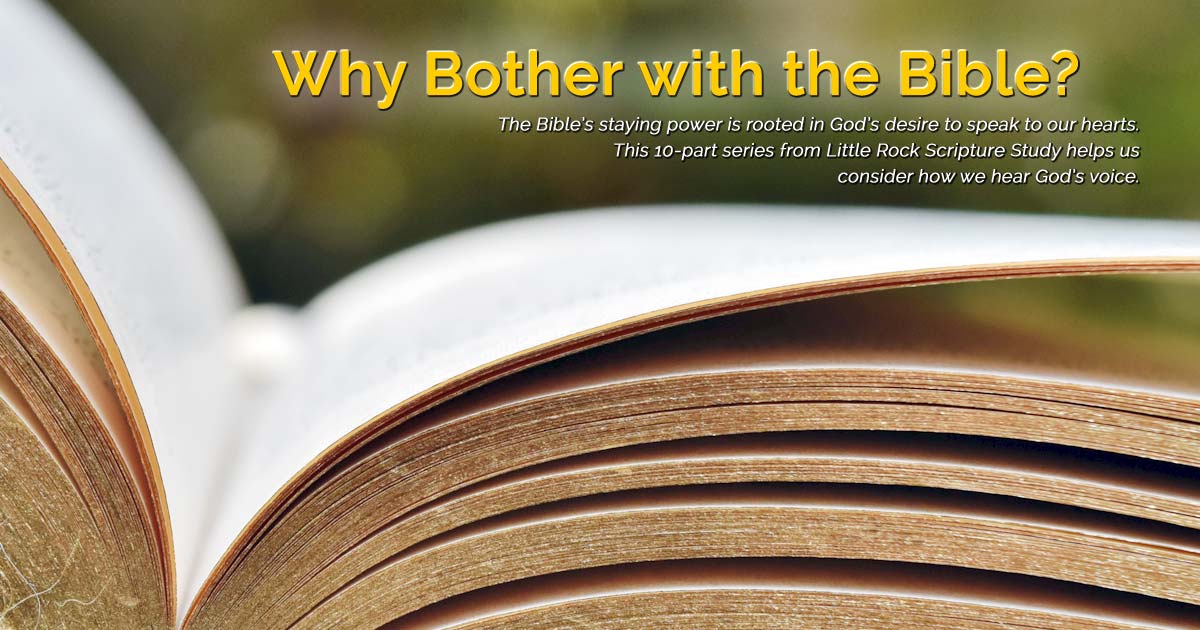 Why Bother with the Bible? | DOLR.org